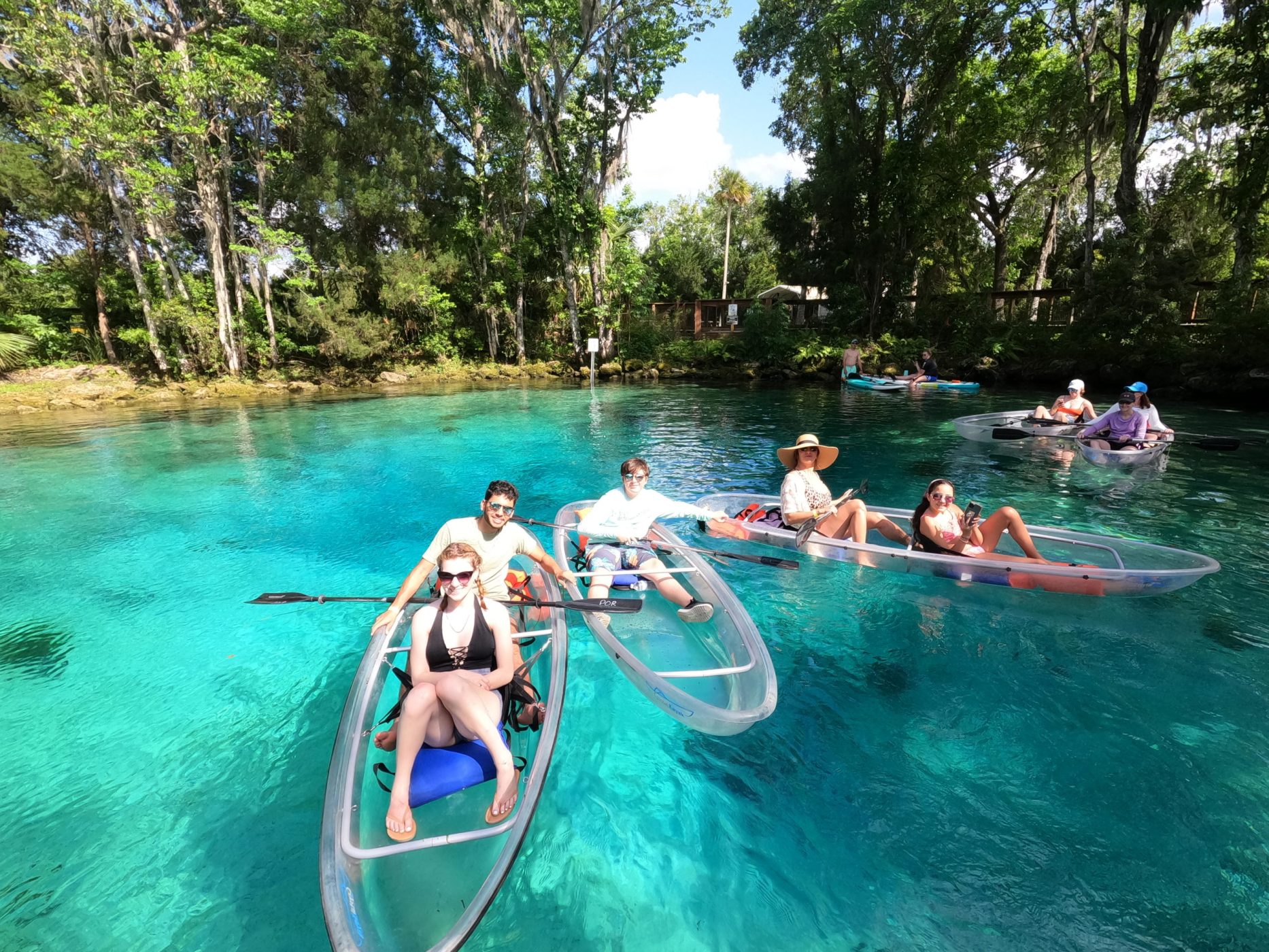 Clear Kayak Tours In Crystal River, FL | Paddles Outdoor Rentals
